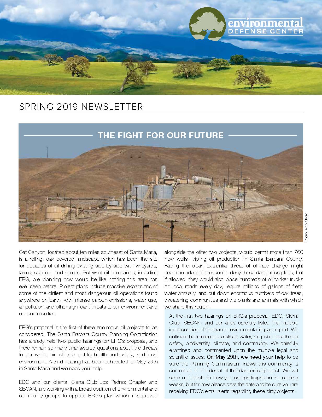 Newsletters » Environmental Defense Center